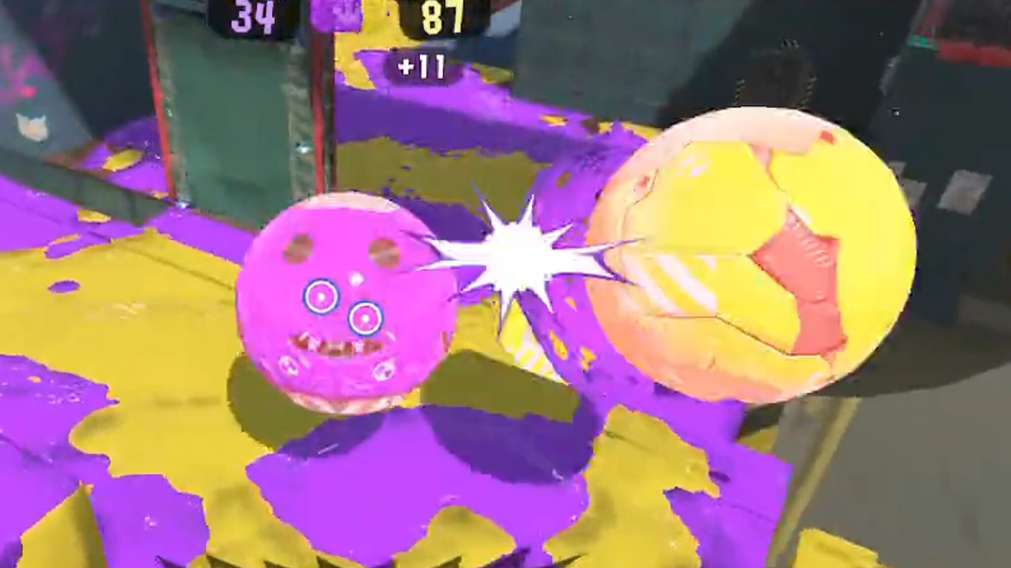 スプラトゥーン3、マリオパーティの乗っかれボールみたいなカニ同士の戦いが話題 | ゲームメモ